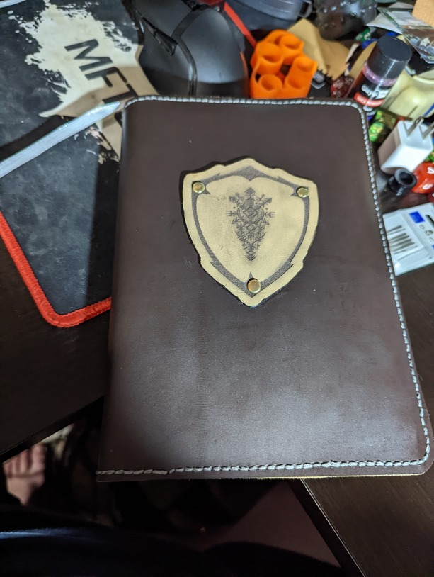 Leather notebook cover! - Made on a Glowforge - Glowforge Owners Forum