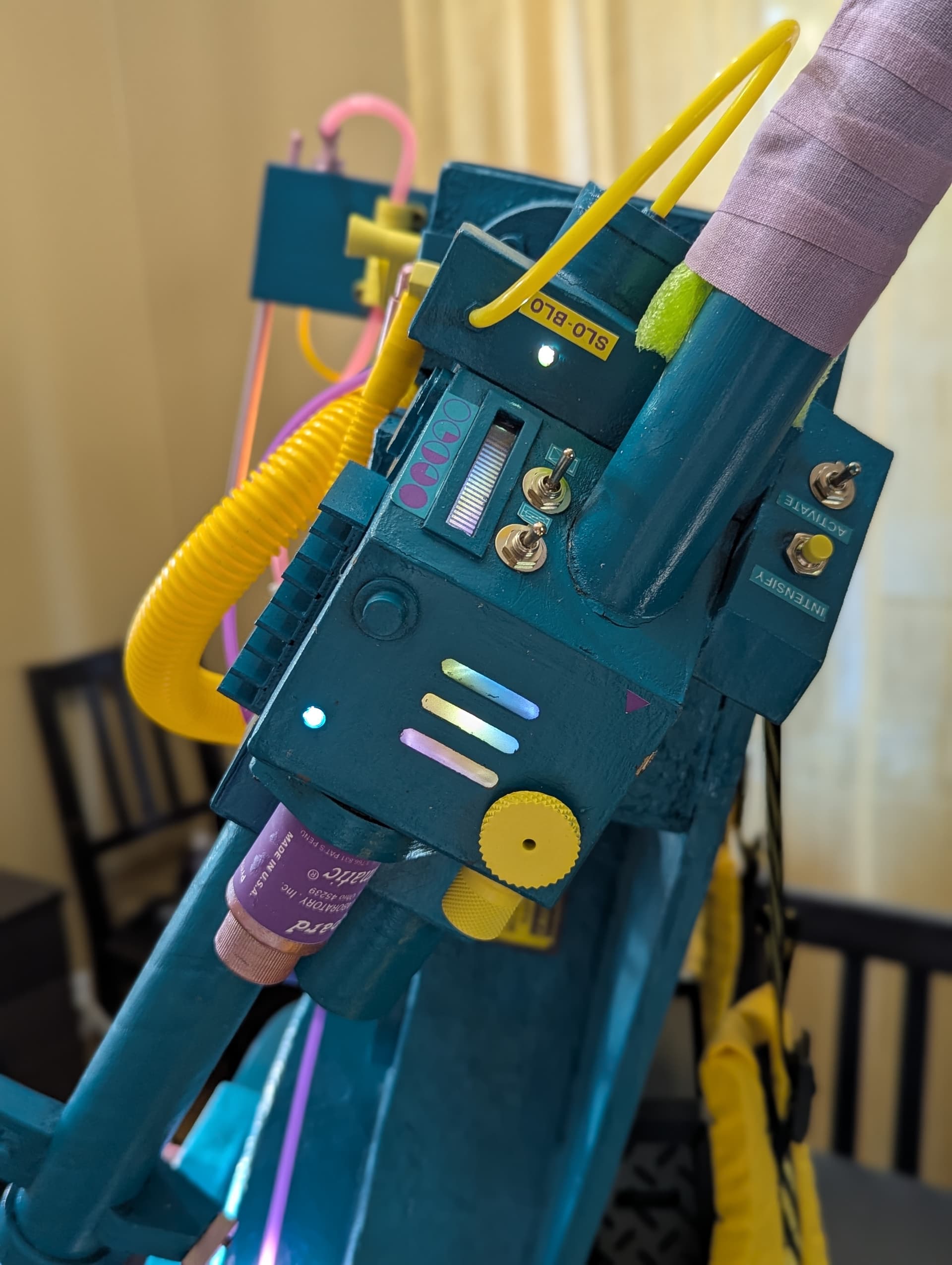 Cardboard (mostly) Proton Pack! - Made on a Glowforge - Glowforge ...