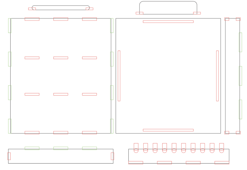 Flat box - Illustrator editable - Free Laser Designs - Glowforge Owners ...