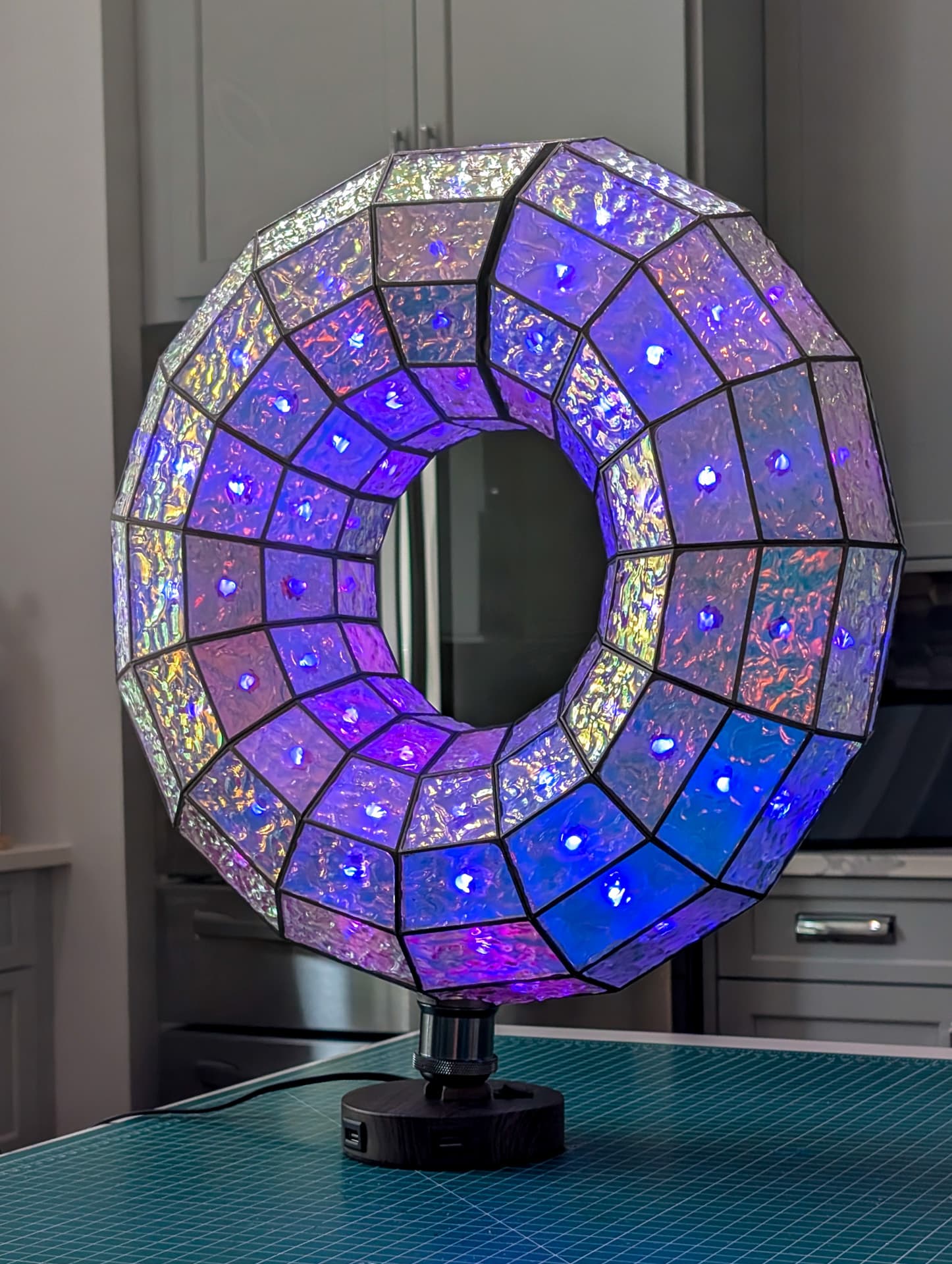 15x11 WLED Torus Lamp - Made on a Glowforge - Glowforge Owners Forum