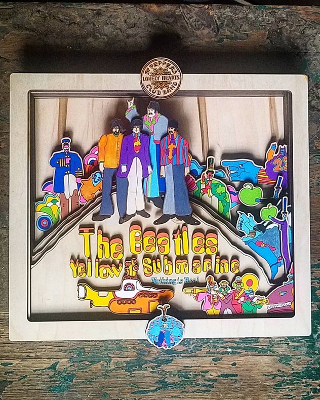 Two more layered album covers - Made on a Glowforge - Glowforge Owners ...
