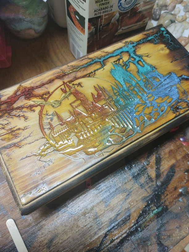 Harry potter box. Work in progress - Made on a Glowforge - Glowforge ...
