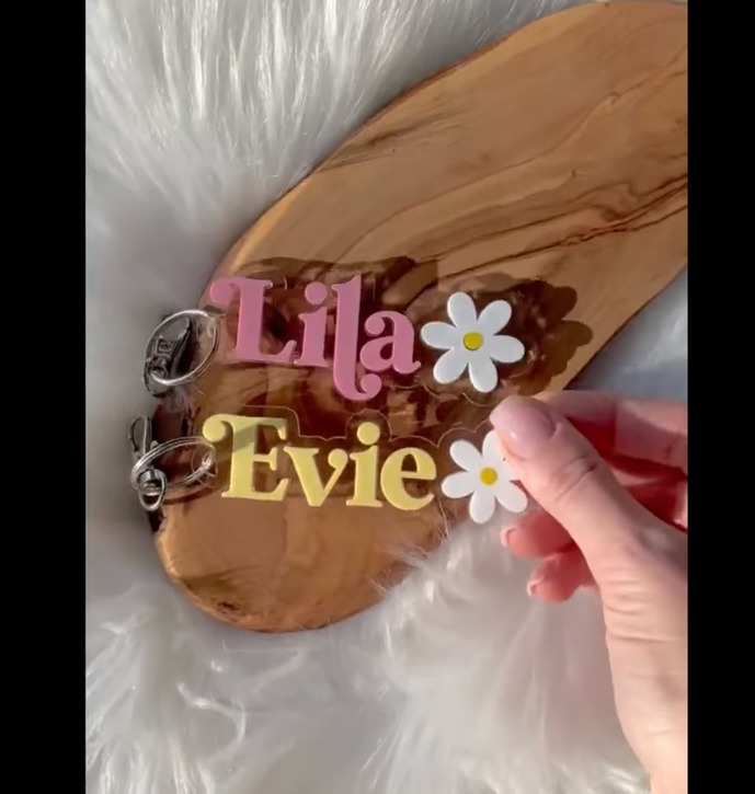 Acrylic keychain how too do this? - Community Support - Glowforge ...