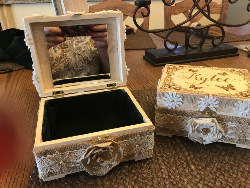 Laser Engraved Jewelry Boxes - Made on a Glowforge - Glowforge Owners Forum