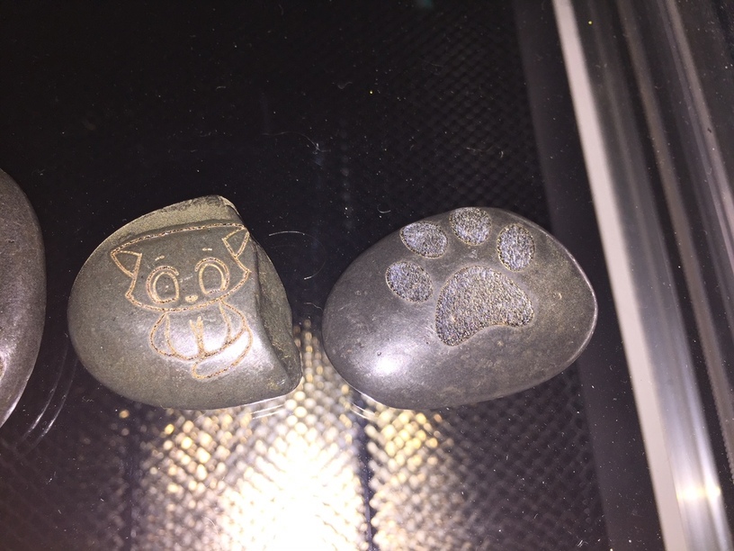 Playing with Dollar Store stones - Made on a Glowforge - Glowforge ...