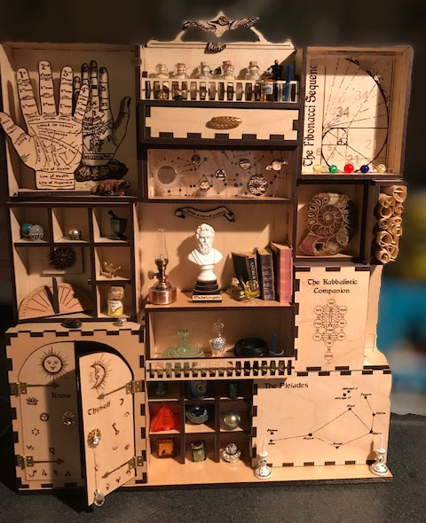 Curio cabinet display - Made on a Glowforge - Glowforge Owners Forum