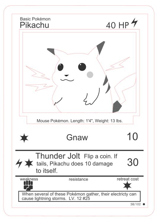 Layered Pokemon Card - Made on a Glowforge - Glowforge Owners Forum