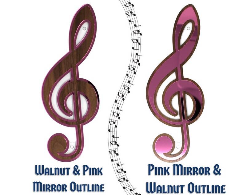 Inlaid Treble Clef - Made on a Glowforge - Glowforge Owners Forum