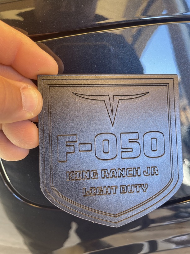 Ford Maverick badge - Made on a Glowforge - Glowforge Owners Forum
