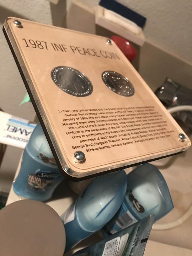 Coin Display Plaque - Free Laser Designs - Glowforge Owners Forum