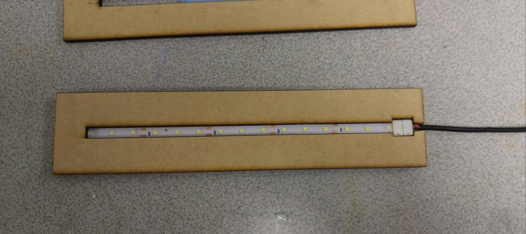 Stacked 1/4" MDF Base for LED sign - Everything Else - Glowforge Owners ...