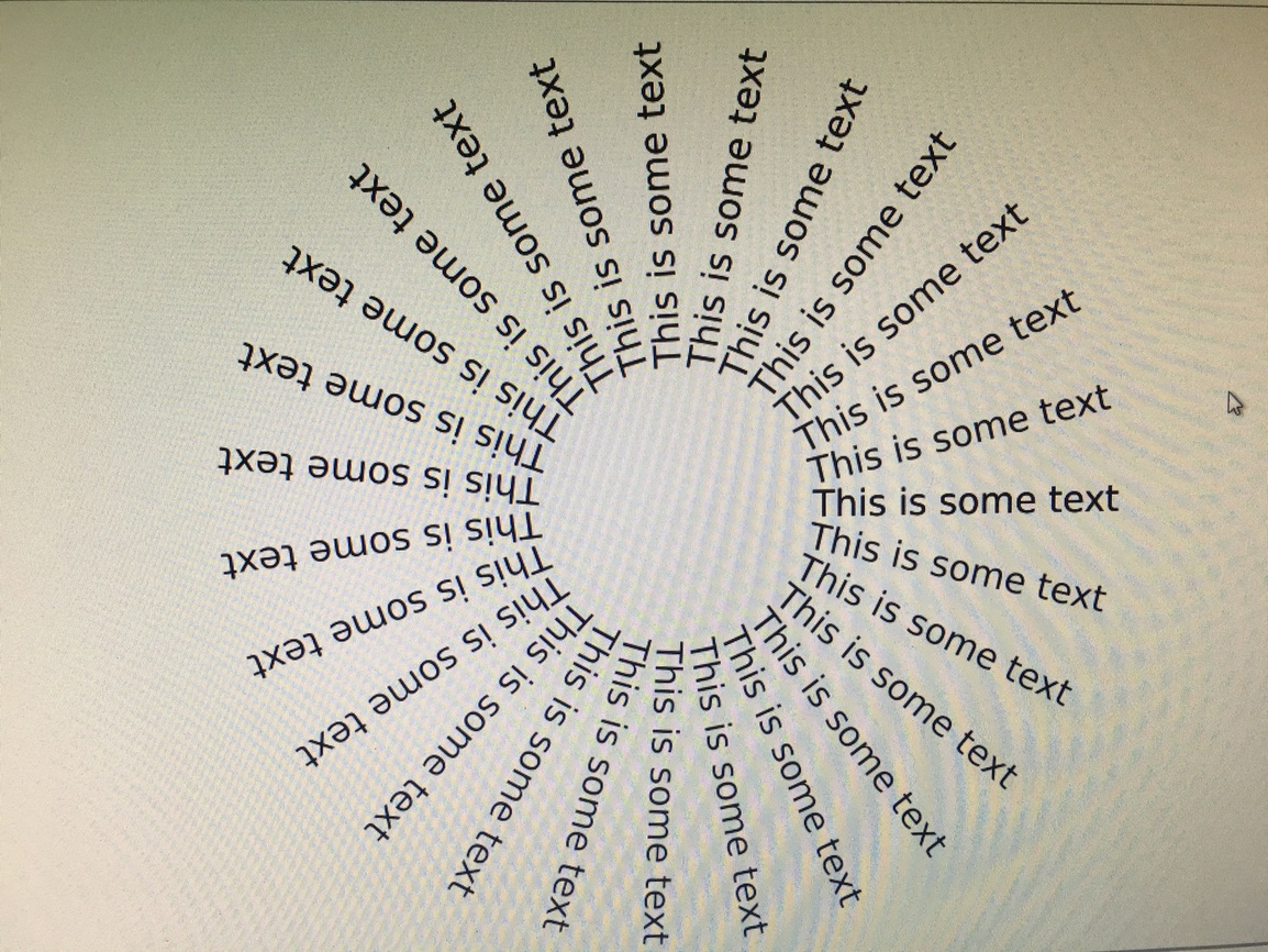 Radial text? - Everything Else - Glowforge Owners Forum