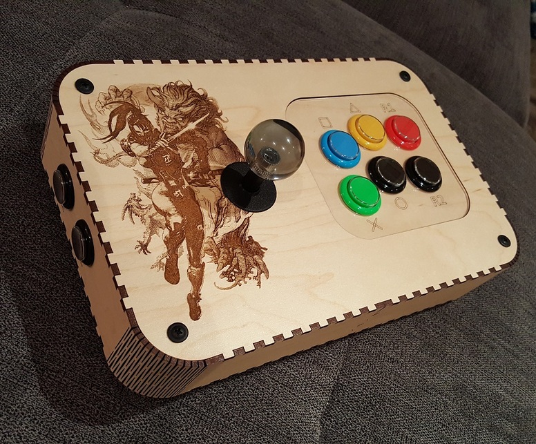 Arcade stick prototype! - Made on a Glowforge - Glowforge Owners Forum