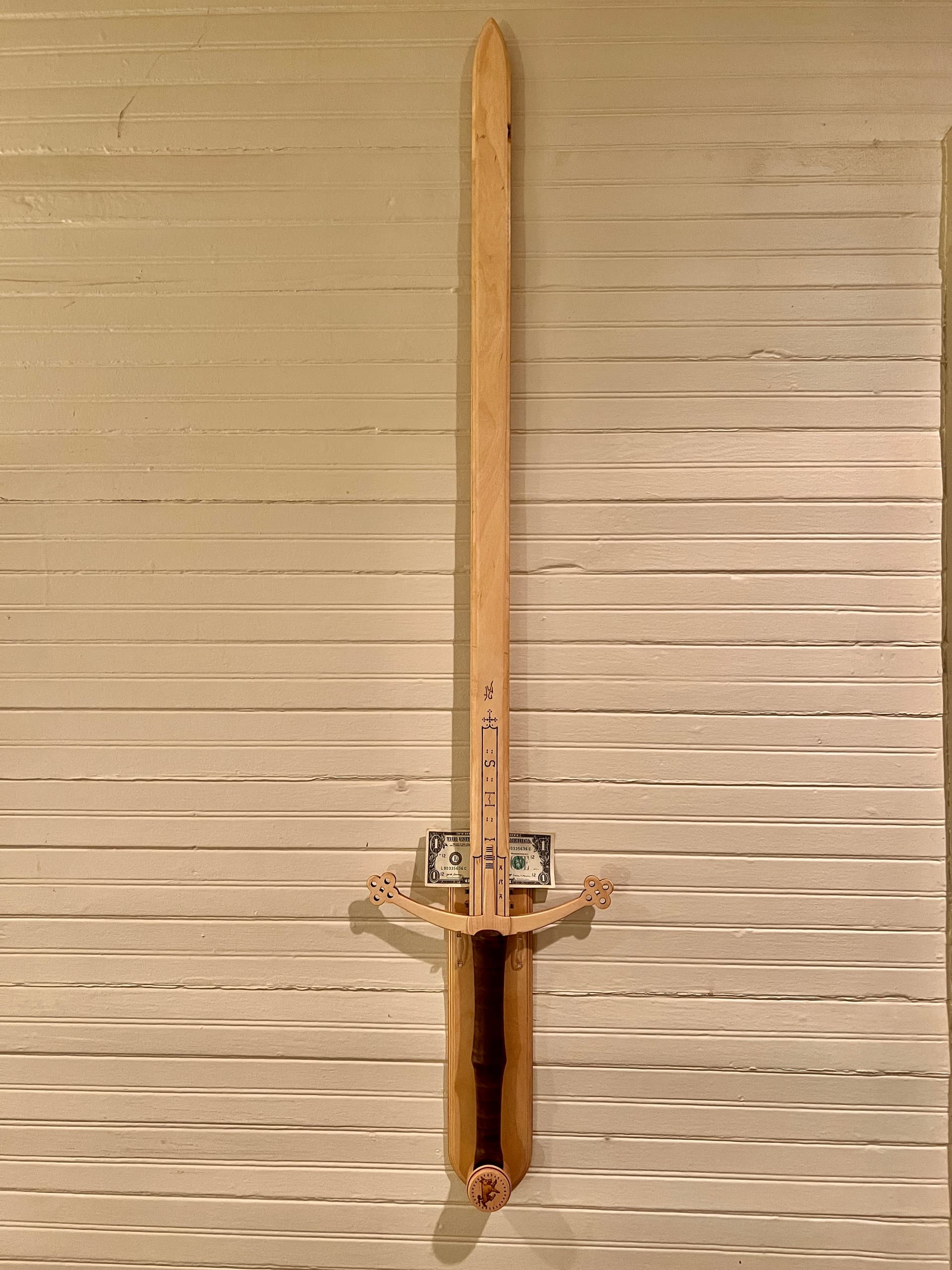 Custom Wooden Claymore Sword Build - Made on a Glowforge - Glowforge ...