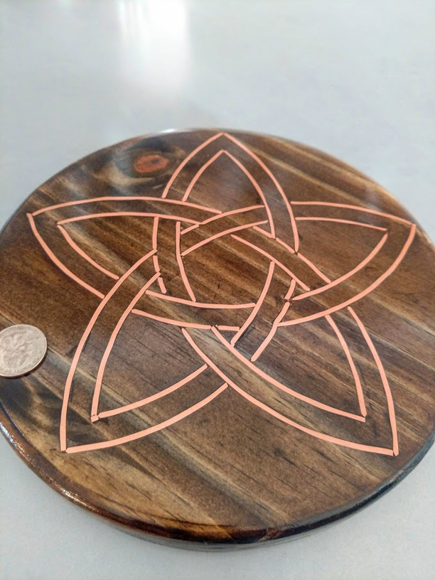 First try, Copper Inlay - Made on a Glowforge - Glowforge Owners Forum