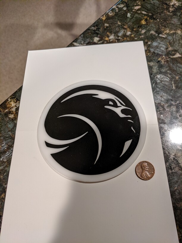 NASA Artemis logo - Made on a Glowforge - Glowforge Owners Forum