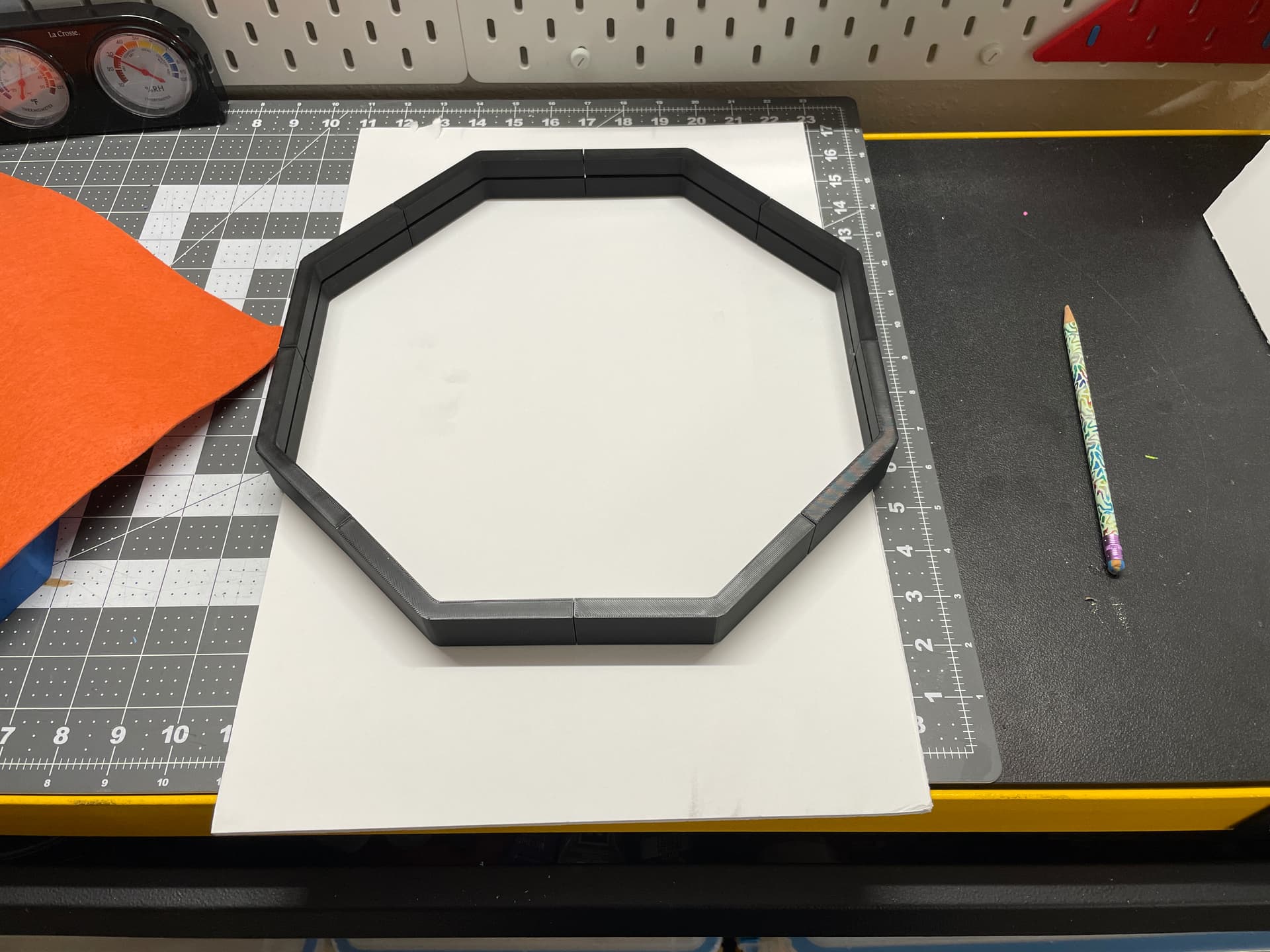 Octagon flag, thing - Made on a Glowforge - Glowforge Owners Forum