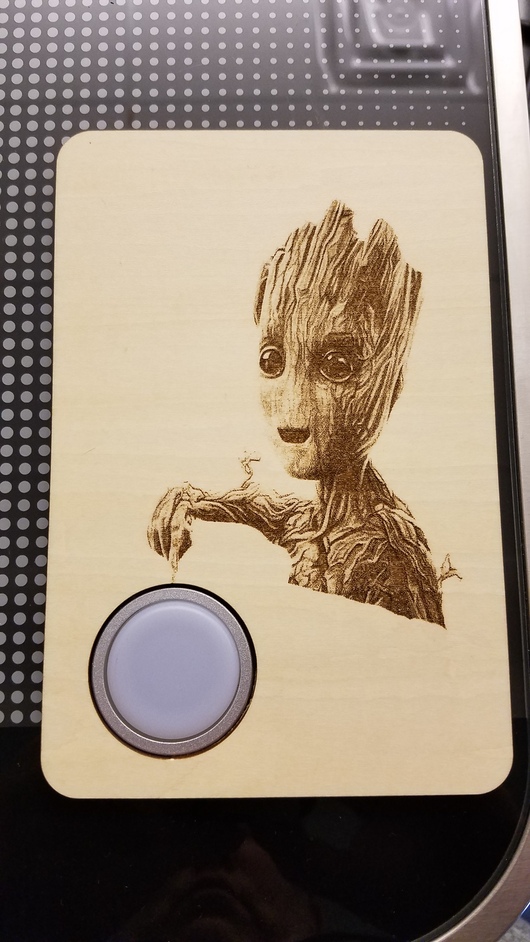 Groot Start Button - Free Laser Designs - Glowforge Owners Forum