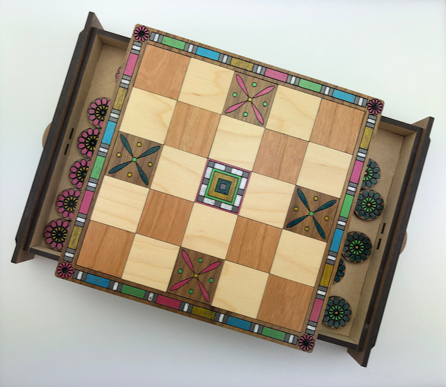 Seega Game Sets - Made on a Glowforge - Glowforge Owners Forum