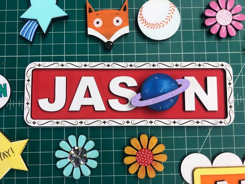 Interactive Name Plates - Made on a Glowforge - Glowforge Owners Forum