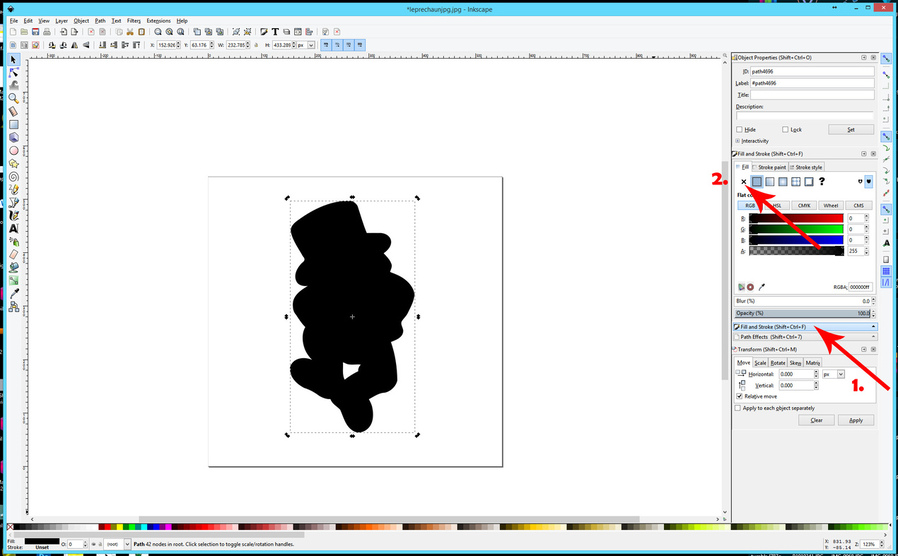 Inkscape Tutorial for Creating an Offset Path - Everything Else ...