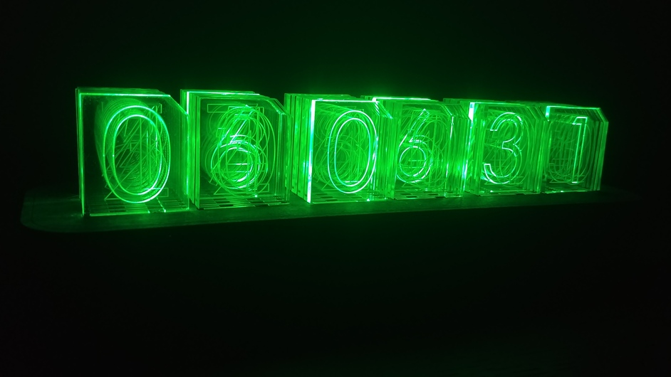 Lixie Clock - Made on a Glowforge - Glowforge Owners Forum