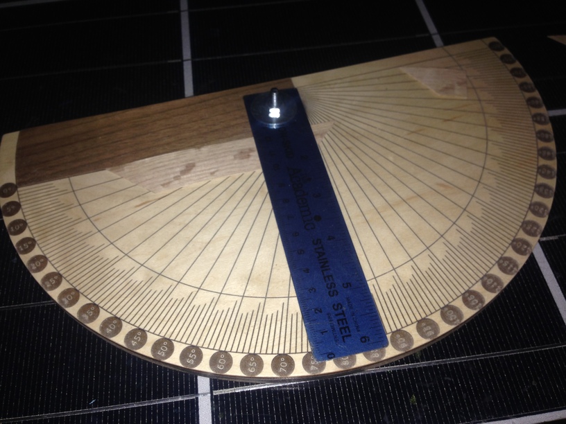 Protractor for cutting veneers - Made on a Glowforge - Glowforge Owners ...