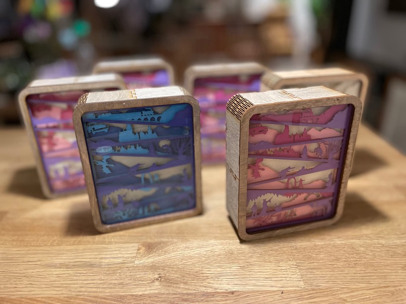 Fun with shadow boxes - Made on a Glowforge - Glowforge Owners Forum