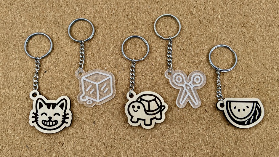Keychain SVG Generator - Free Laser Designs - Glowforge Owners Forum