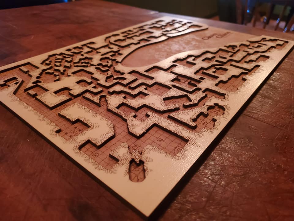 3D Classic Dungeon Map - Made on a Glowforge - Glowforge Owners Forum