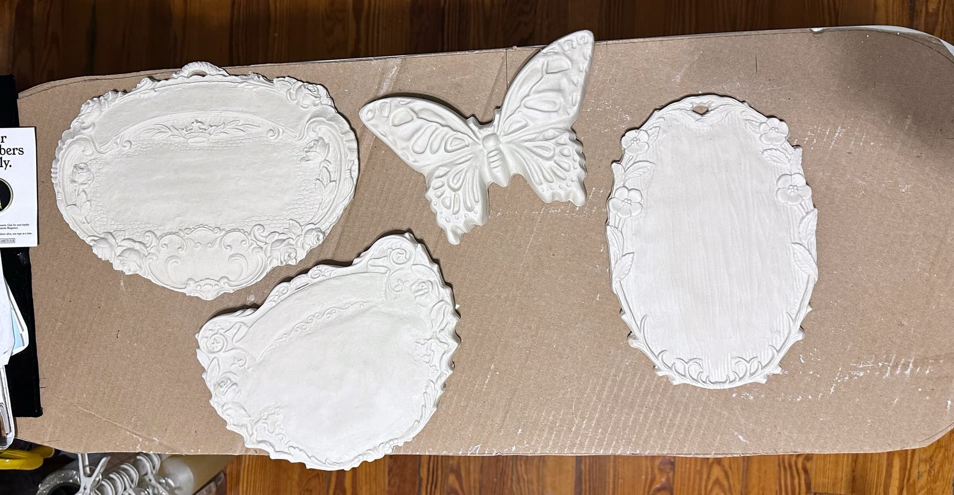 Yes you can score (engrave) Plaster of Paris (with settings & photos ...