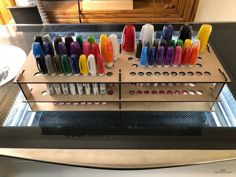 Sharpie Holder / Stand - Free Laser Designs - Glowforge Owners Forum