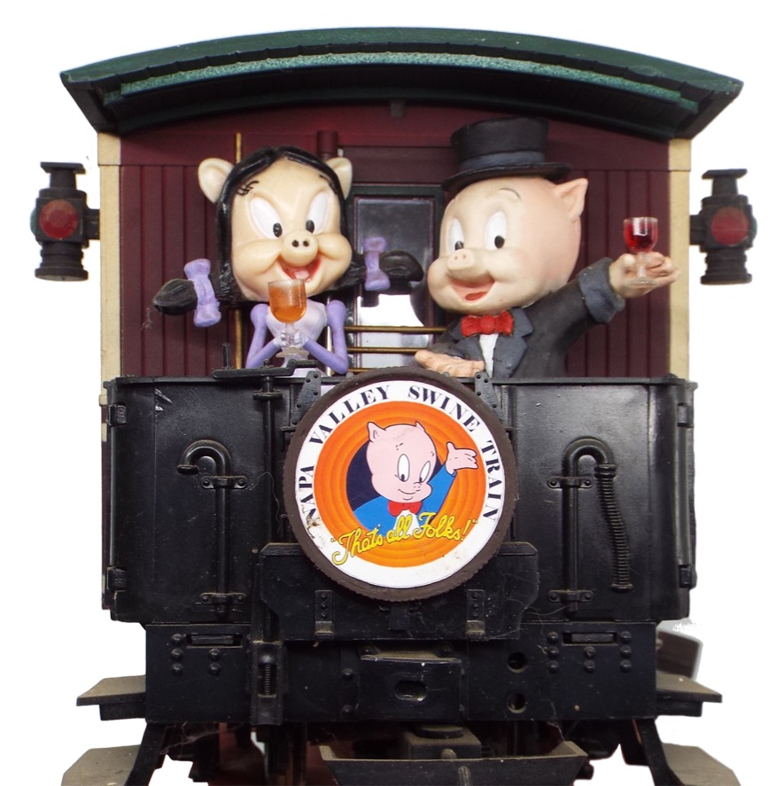 Napa Valley Swine Train - Made on a Glowforge - Glowforge Owners Forum