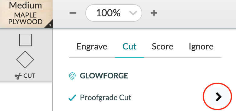 What are the cut settings for approved medium acrylic - Everything Else ...