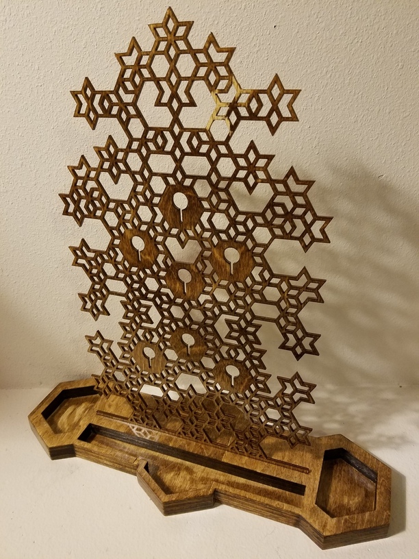 Beta Project: Decorative Earring Rack & Jewelry Stand - Made on a ...