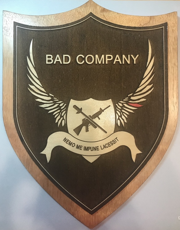 SWAT plaque - Made on a Glowforge - Glowforge Owners Forum