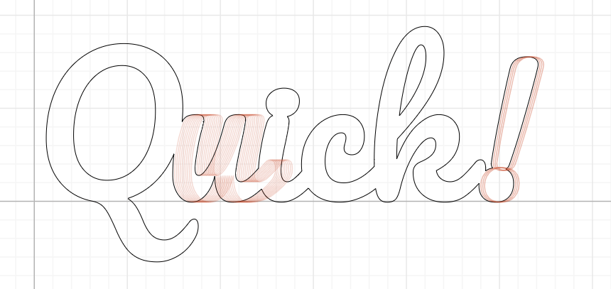 How to Connect Text so it can be cut in one piece - automatically with any font - Glowforge Tips ...