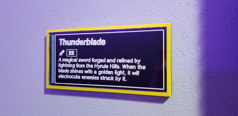 The Thunderblade from Legend of Zelda: Breath of the Wild - Made on a ...