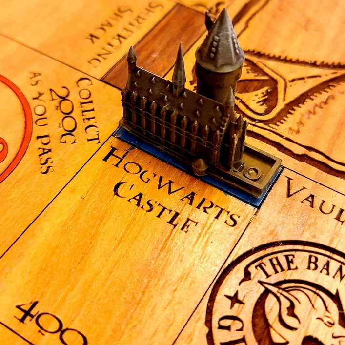 Harry Potter Monopoly Final - Made on a Glowforge - Glowforge Owners Forum