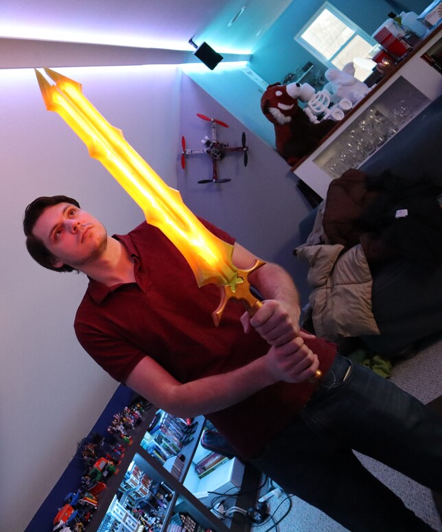 The Thunderblade from Legend of Zelda: Breath of the Wild - Made on a ...