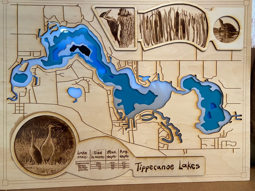 3D map project - Made on a Glowforge - Glowforge Owners Forum
