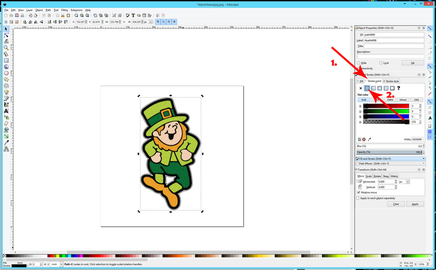Inkscape Tutorial for Creating an Offset Path - Everything Else ...