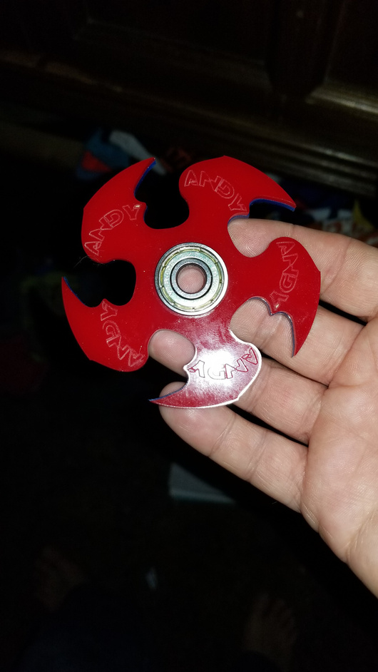 Fidget Spinner of Death - Made on a Glowforge - Glowforge Owners Forum