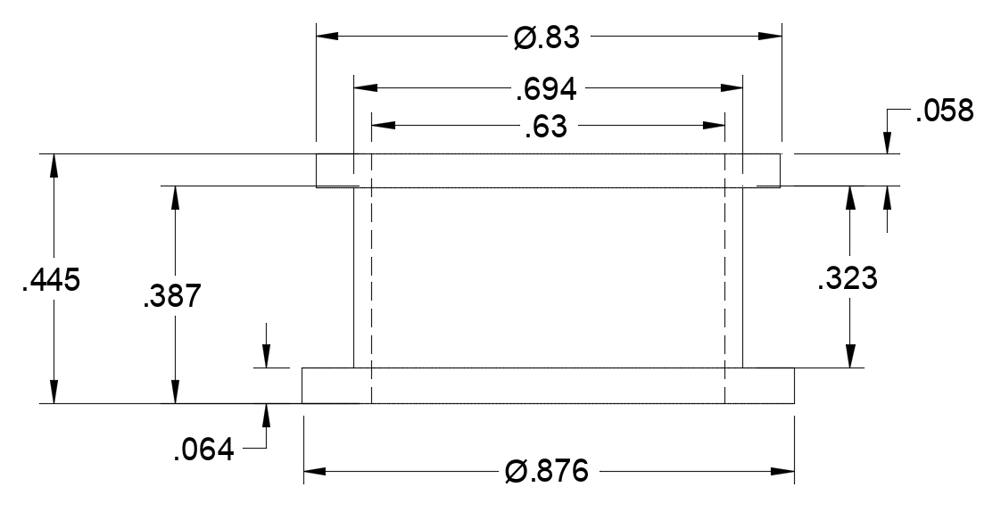 Dimensioned drawing for the GF pulley wheel - Beyond the Manual ...
