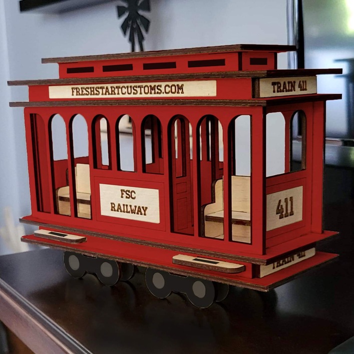 Trolley - Made on a Glowforge - Glowforge Owners Forum